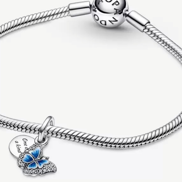 Jewelry | 3 Piece New Authentic Pandora Butterfly Necklace Set | Poshmark